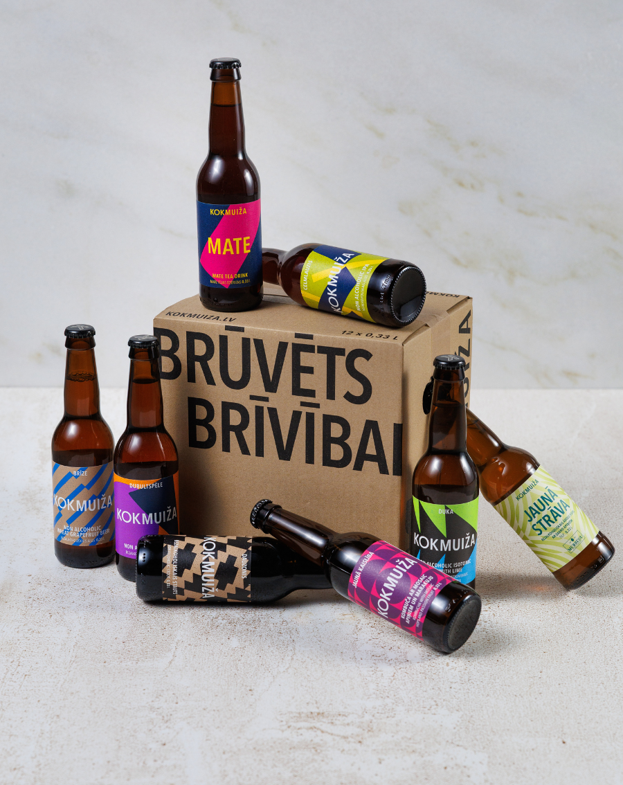 Dāvana „Skaidrā veldze” | 12 x 0,33 l – SIA VALMIERMUIŽAS ALUS